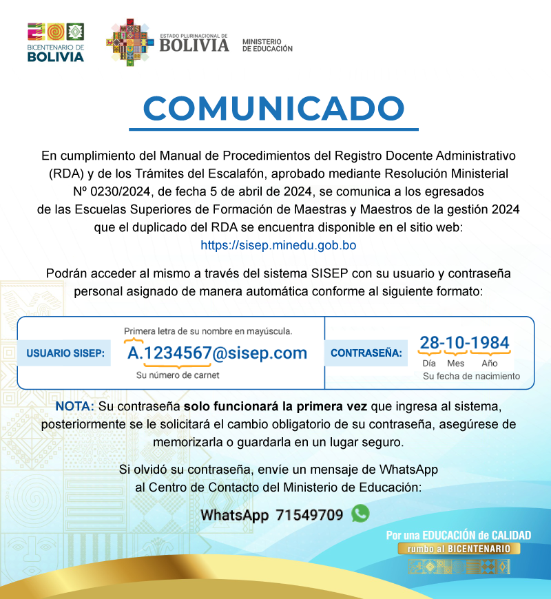 Sisep - Versión 8.9.5